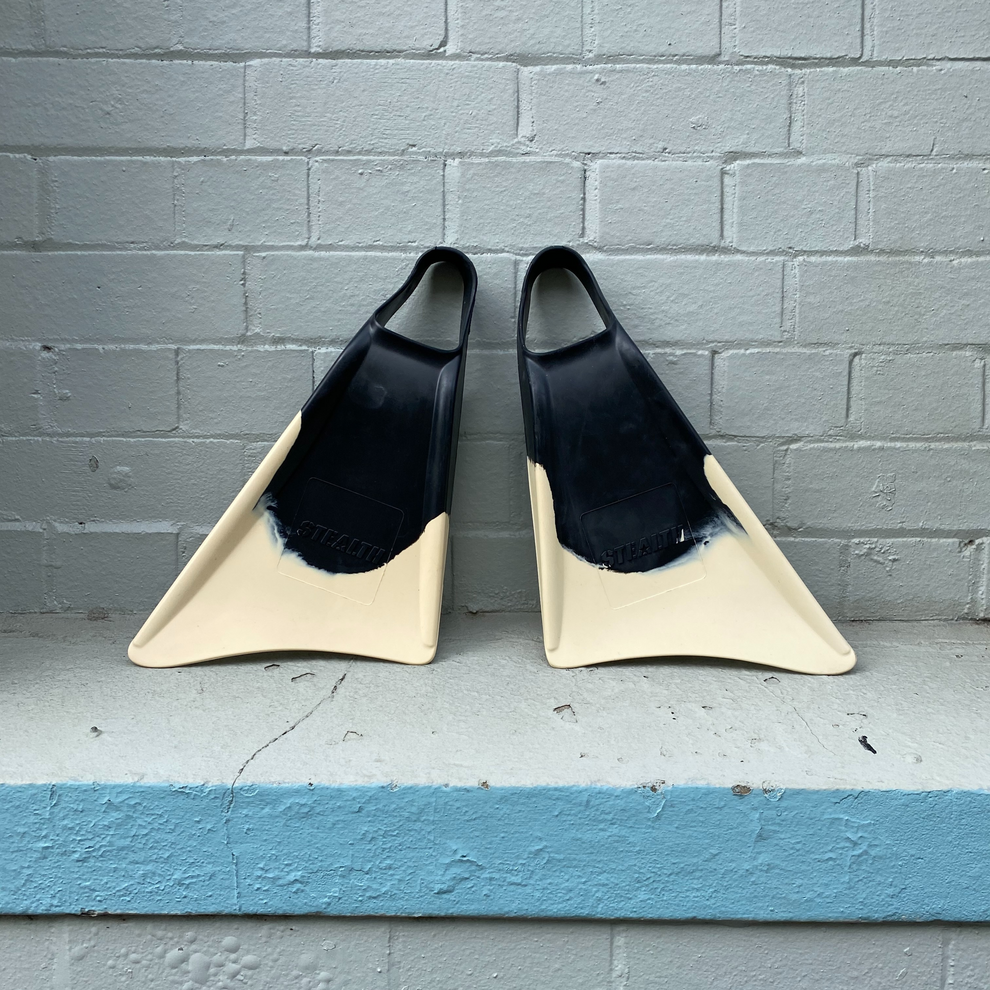Stealth S1 Classic - Black / Sand – Stealth Swimfins Australia