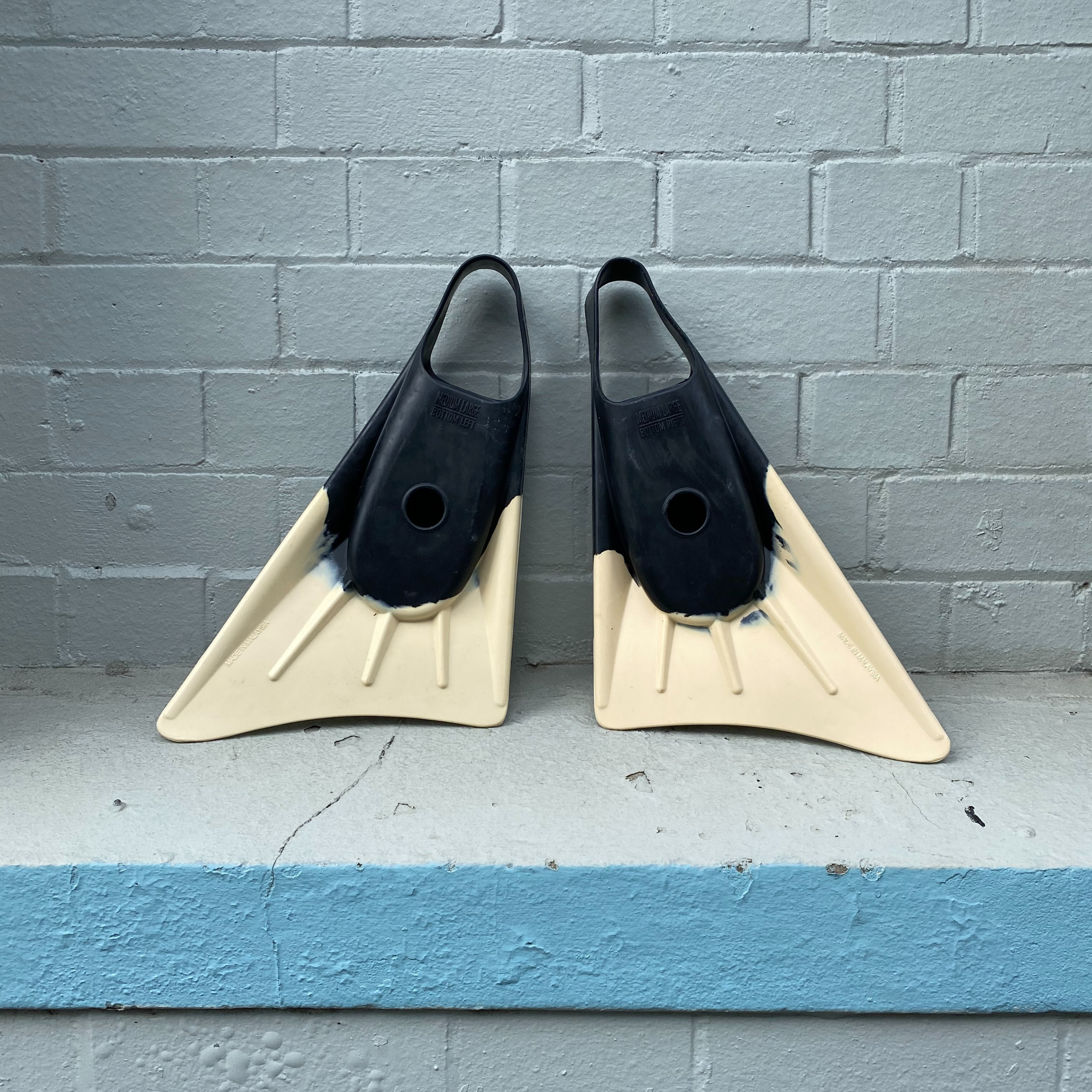 Stealth S1 Classic - Black / Sand – Stealth Swimfins Australia